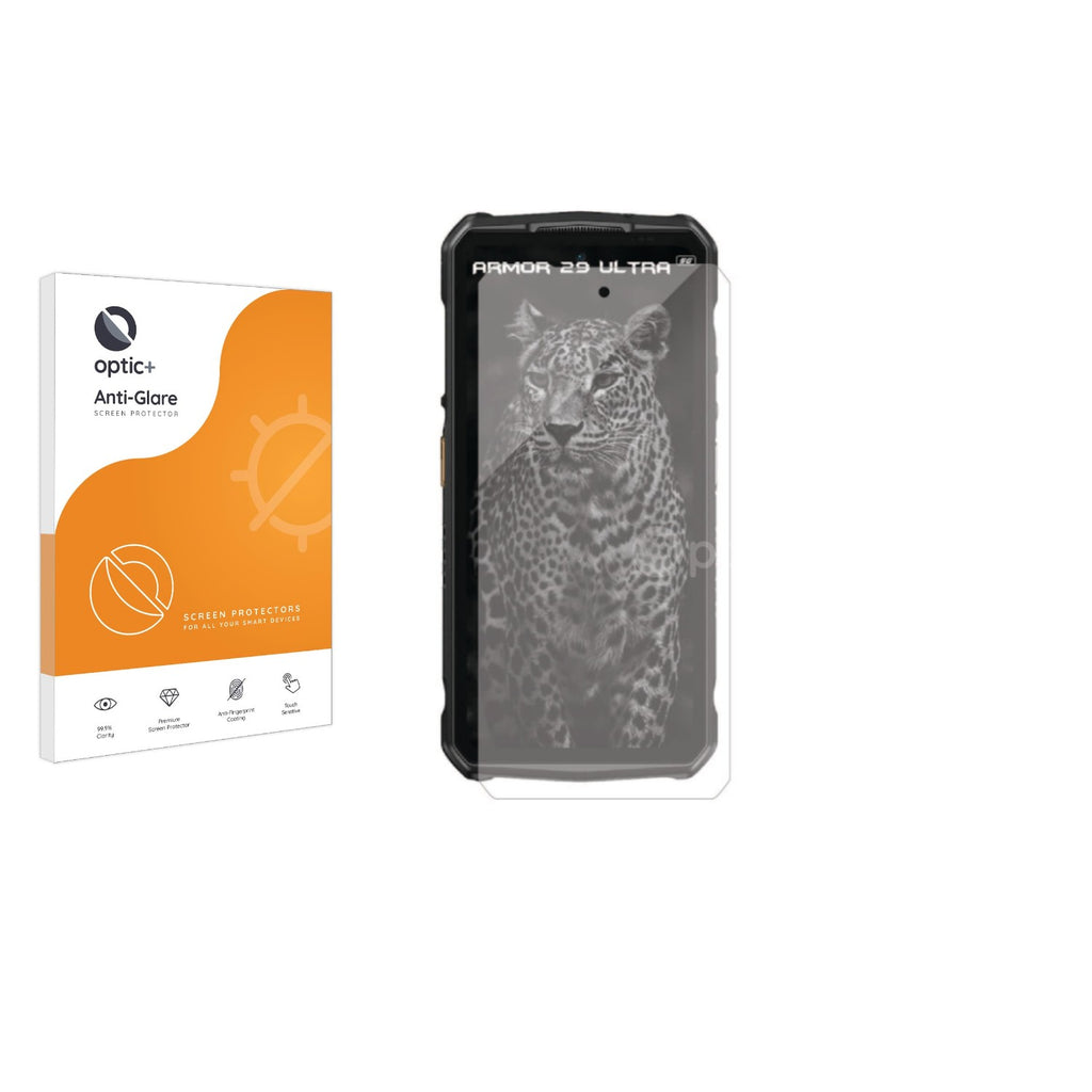 Optic+ Anti-Glare Screen Protector for Ulefone Armor 29 Ultra ...