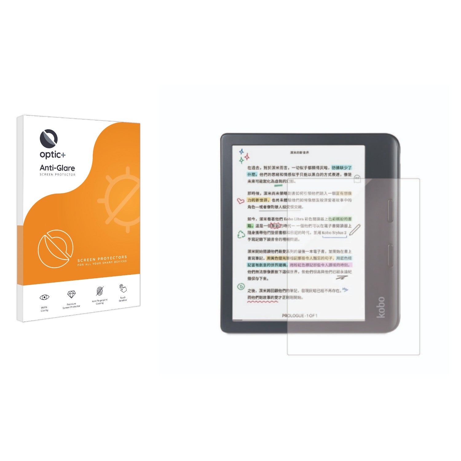 Kobo Screen Protectors | Screen Protector for Kobo - ScreenShield