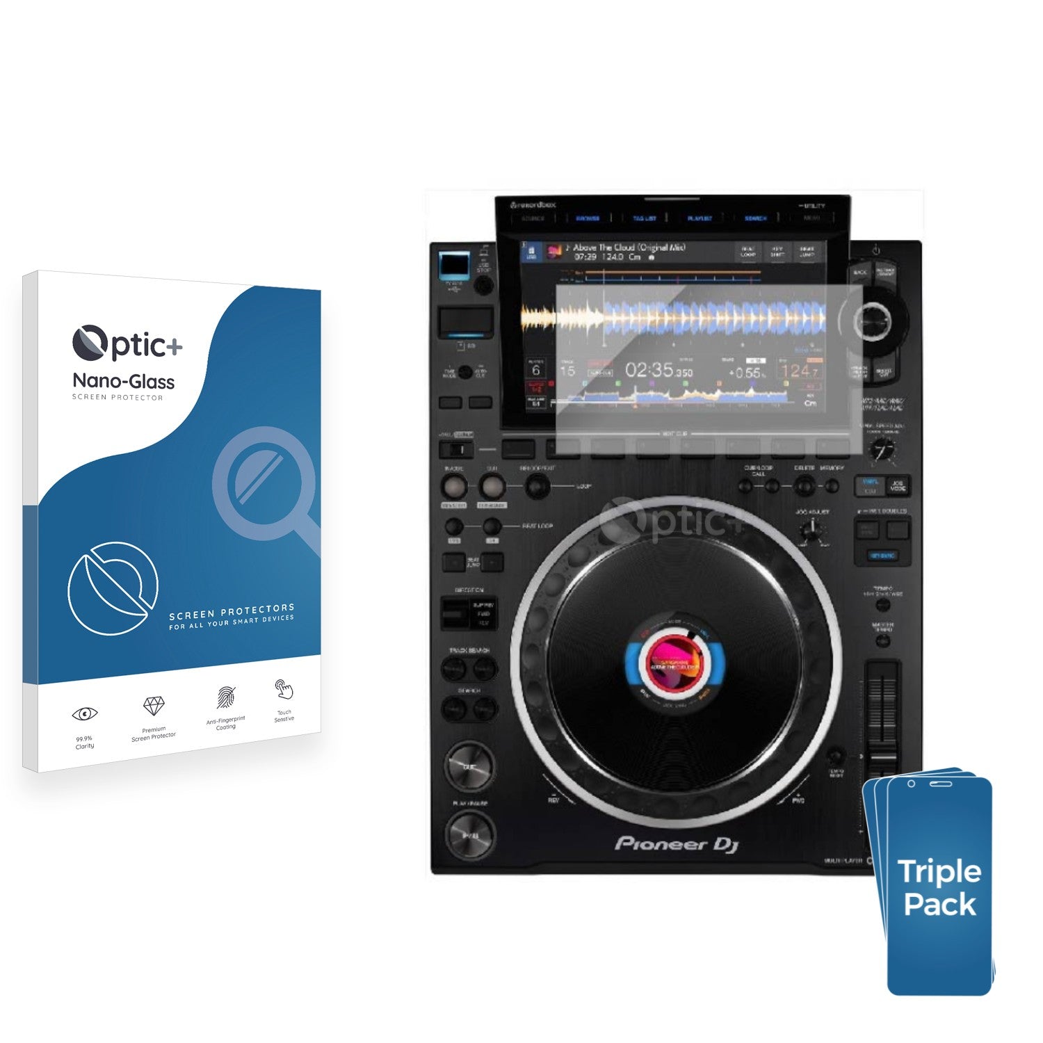 Screen Protectors for Pioneer CDJ 3000 (Kreis) – ScreenShield