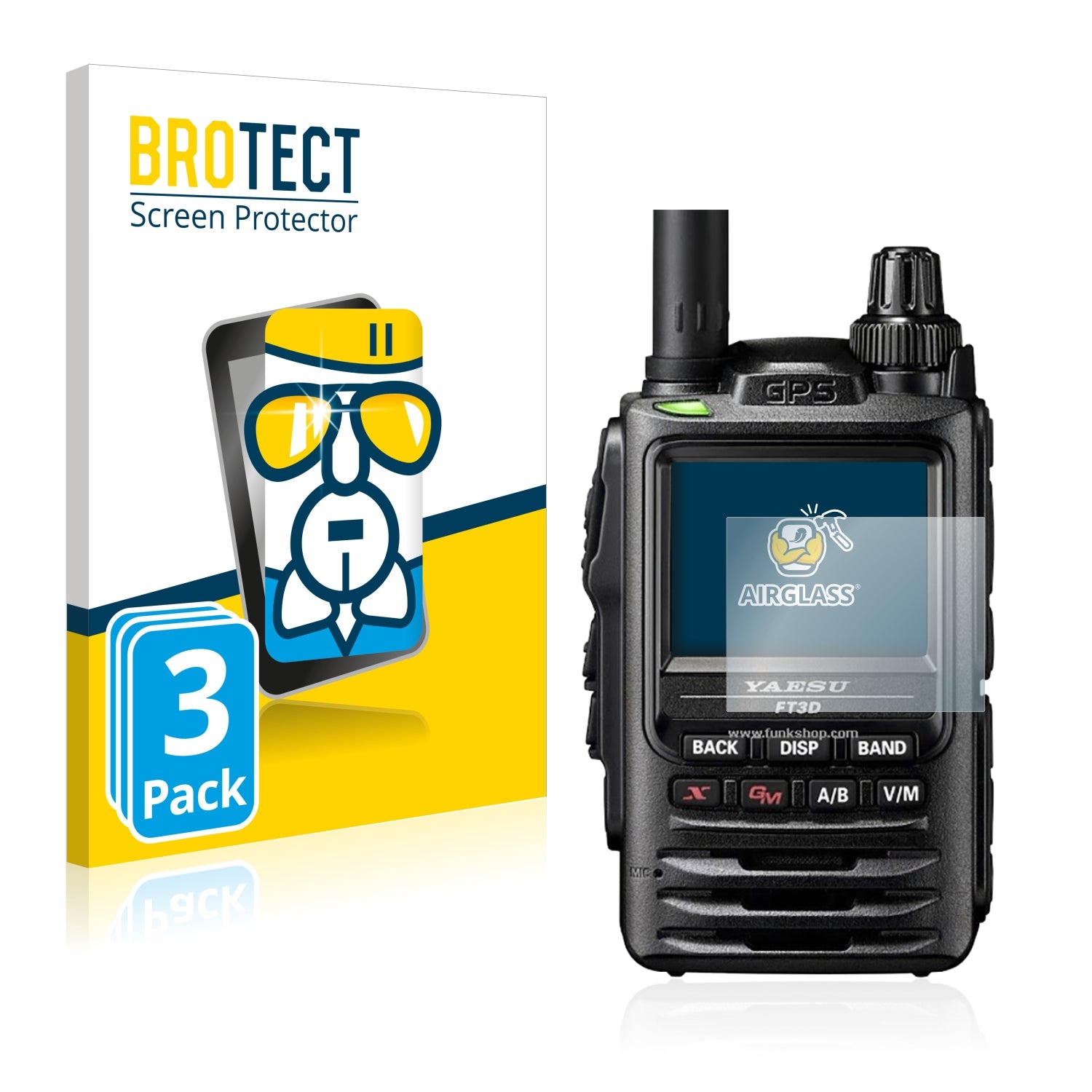 Screen Protectors for Radio Transceivers - ScreenShield – Tagged "yaesu"