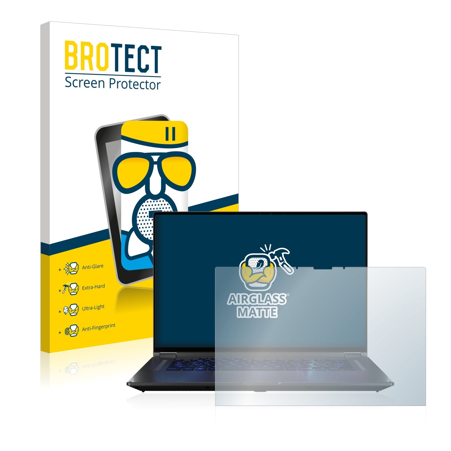 Anti-Glare Screen Protector for Asus ROG Flow X16 - ScreenShield - The ...